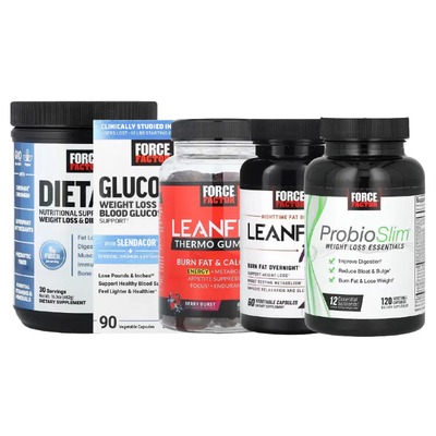 Force Factor液体L-肉碱LeanFire PM苹果ProbioSlim醋keto软ACV糖