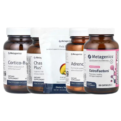 Metagenics女性Axis Endo EstroFactors Cortico-B5B6圣洁莓