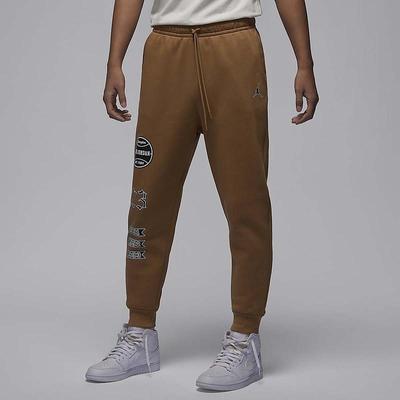 耐克男子收口保暖运动针织长裤