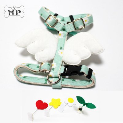 韩代宠物猫狗翅膀爱心摇摇胸背