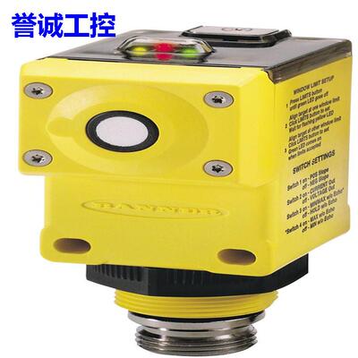 邦纳K50APFF100GREQK50CORE系列50MM通用发光拾取指示光电按钮现