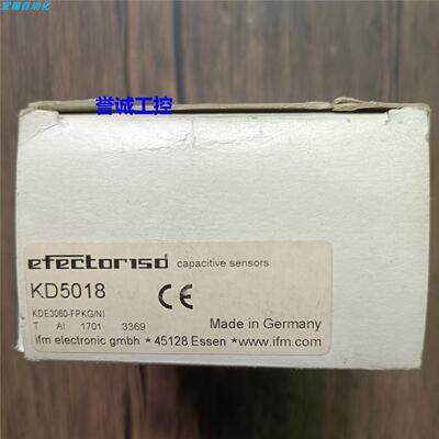 全新原装 IFM易福门 KD5018 实物拍摄 现货销售议价*