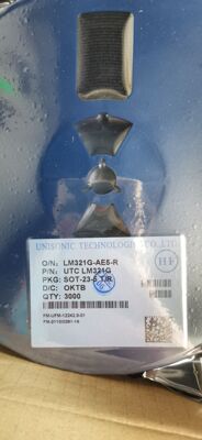 LM321G-AE5-R   UTC  LM321G SOT23-5T/R   低功耗单运放LM321