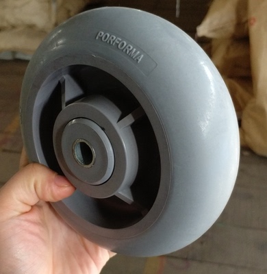 灰色静音轮橡胶轮performance