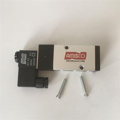 AMISCO板式电磁阀2M508 蝶阀气控阀换向阀气阀CY2531-08B AC220V