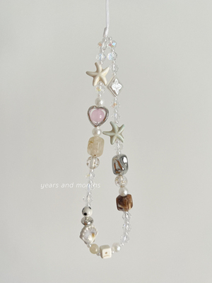 Years and months |原创“海岛甜心”手机链挂绳挂饰相机串珠挂件