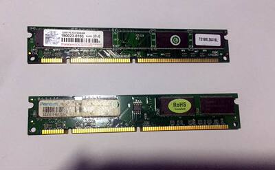 创见 记忆科技 SD PC133 128M 内存 30元一条