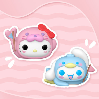 Funko三丽鸥幼崽Hello Kitty凯蒂猫大耳狗周边手办摆件公仔礼物