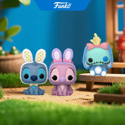 史迪奇盲盒复活节迪士尼摆