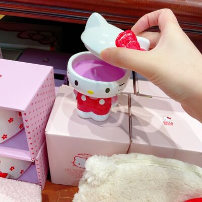 澳洲代购直邮 TYPO Hello Kitty Icon 香薰蜡烛烛台首饰盒收纳盒