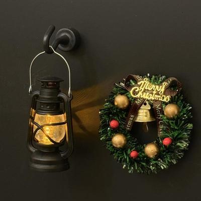 煤油灯系列冰箱贴蛇年福字