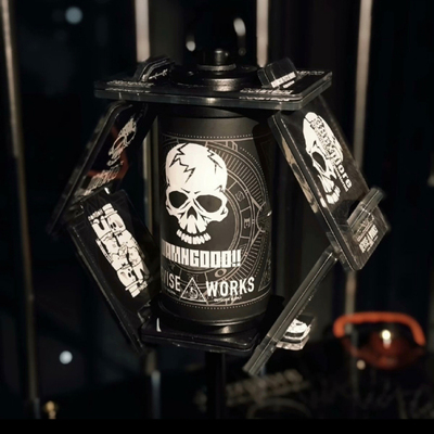 AJ0051战车轮圈可调露营灯罩