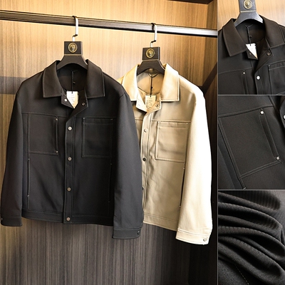 重磅高级斜纹料！ODM公司货夹克