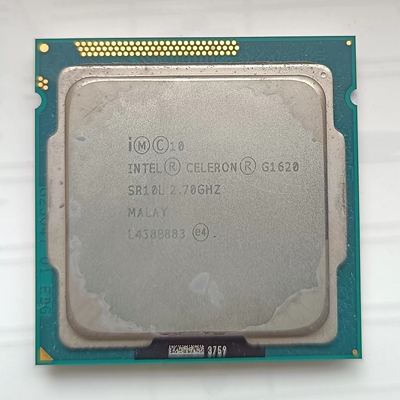 英特尔CELERONG1620自用拆机CPU