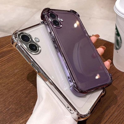 四角气囊防摔适用vivov60lite手机壳5g透明v60lite保护套国外版壳ins风全包软壳tpu硅胶个性网红可爱情侣女款