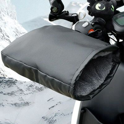 Waterproof Motorcycle Handlebar Muffs Winter Hand Warmers
