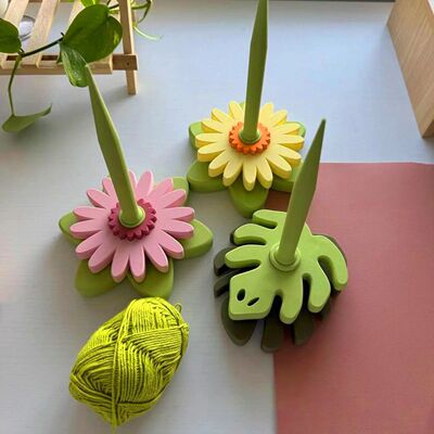 Revolving Yarn Ball Holder Plastic Crochet Yarn Holder or