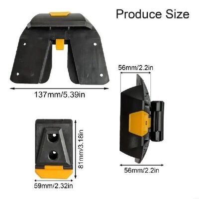1/2Pcs Waist Bag Clip Sturdy ABS  Attach Waist Buckle
