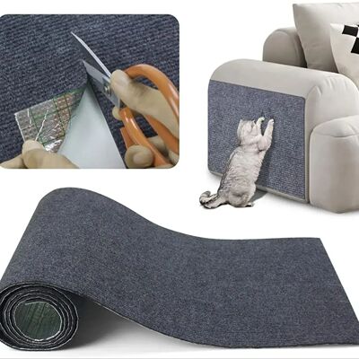 Self-Adhesive Trimmable Cat Scratching Mat Cat Scratcher