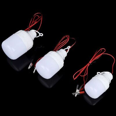 1pc LED Lamp DC 12V Portable Led Bulb 5W 9W 15W White