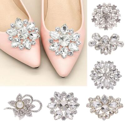 1PC Lady Shoe Clip Wedding Shoes High Heel Women Bride