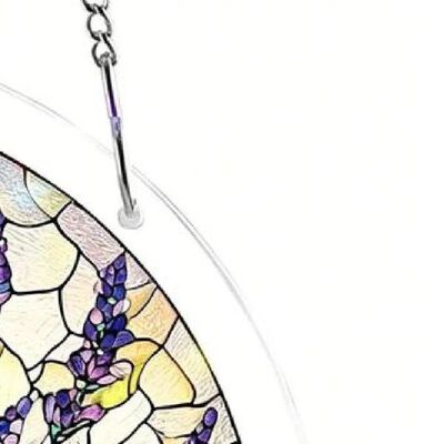 Suncatcher Window Hanging Puzzle Curtain Decoration Sun