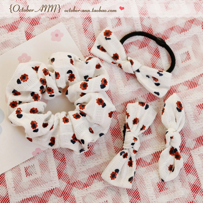 测试推荐发夹发圈纯棉韩风