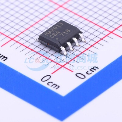 比较器 MAX913CSA SOIC-8 MAXIM(美信) 电子元器件配单原装正品