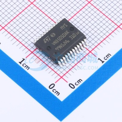功率电子开关 VND5050AK-E PowerSSO-24 ST(意法半导体) 原装正品