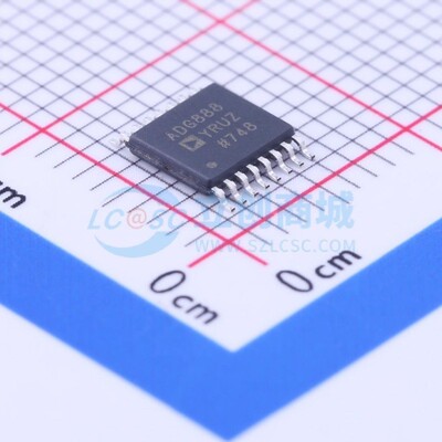 模拟开关/多路复用器 ADG888YRUZ TSSOP-16 ADI(亚德诺) 原装正品
