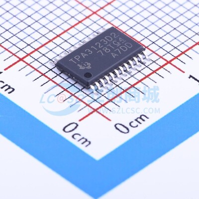 音频功率放大器 TPA3123D2PWPR TSSOP-24 TI/德州 电子元器件配单