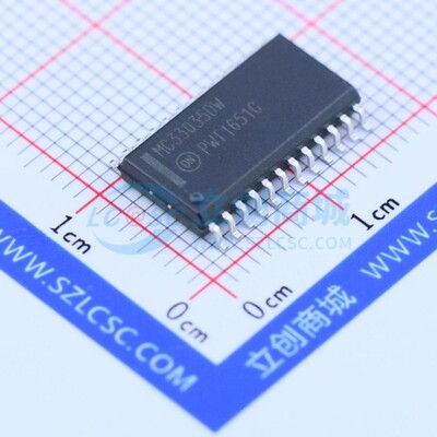 电机驱动芯片 MC33035DWG SOP-24 onsemi(安森美) 电子元器件