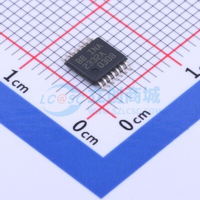 仪表放大器 INA2332AIPWR TSSOP-14 TI/德州 电子元器件原装正品