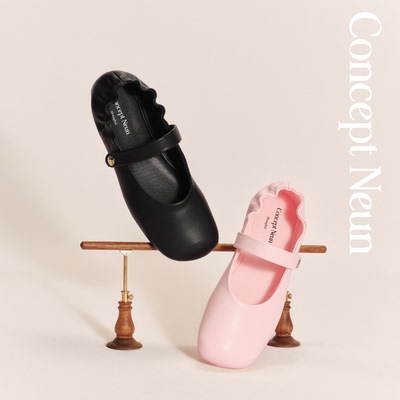 Concept Neun【超柔软~】Paris系列方头玛丽珍鞋女通勤