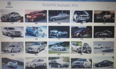 2016 StarFinder奔驰电路图和元件位置Mercedes Star Finder