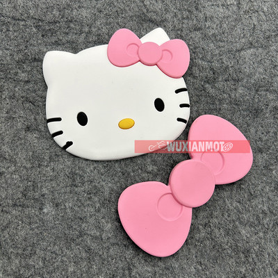 适用于本田NWF125/Giorno/NS150LA改装凯蒂猫装饰贴花防刮撞车贴