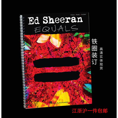 实体音乐谱EdSheeran–Equal