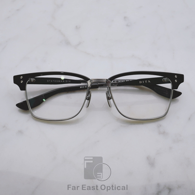 DITA眼镜框 STATESMAN-SIX 日本手工眉毛半框复古眼镜架 DTX132