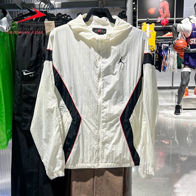 Nike耐克男装2025夏新款户外运动防晒防风梭织夹克外套IB7256-100
