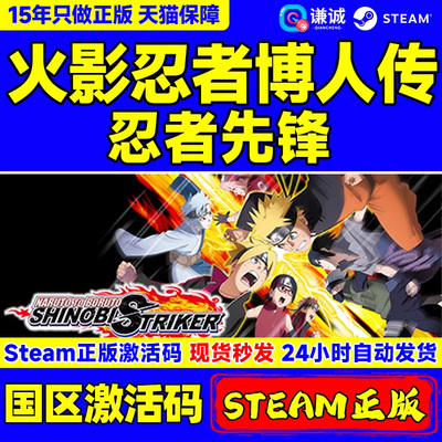忍者博人传先锋国区激活码steam