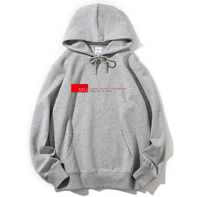 SFU西蒙弗雷泽大学Clan连帽卫衣班服加绒纪念品聚会校服定制