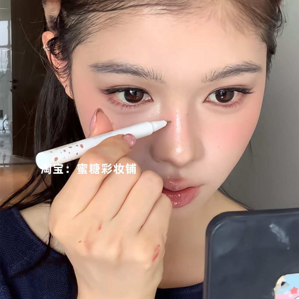 秋鱼推荐 原生感亚裔雀斑妆 点痣笔持久自然显色辣妹新手玩妆野生