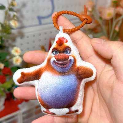 毛绒挂件来图定制填充饱满