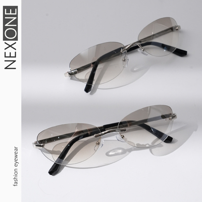 NEXONE无框猫眼太阳镜Y2K