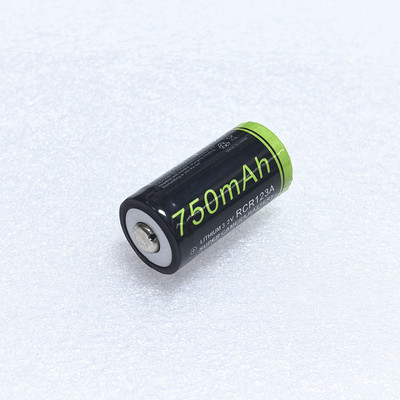 LP   RCR123A充电锂电池3.2v 750mAh 16340 可充电电池