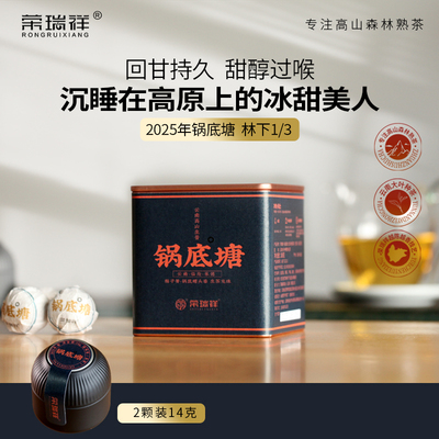 荣瑞祥梅子箐锅底塘头春茶叶普洱茶生茶龙珠沱茶