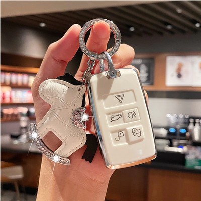 适用捷豹xfl车钥匙套xel壳fpace包epac/ftype高档ipace扣xj/xe女