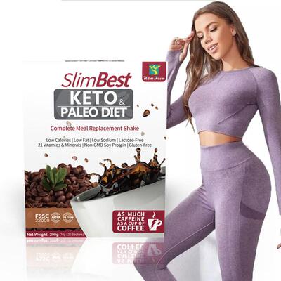 Slim Best Keto&Paleo Diet coffee tea跨境出口速溶咖啡slimming