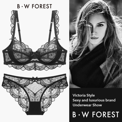 性感蕾丝内衣女文胸套装