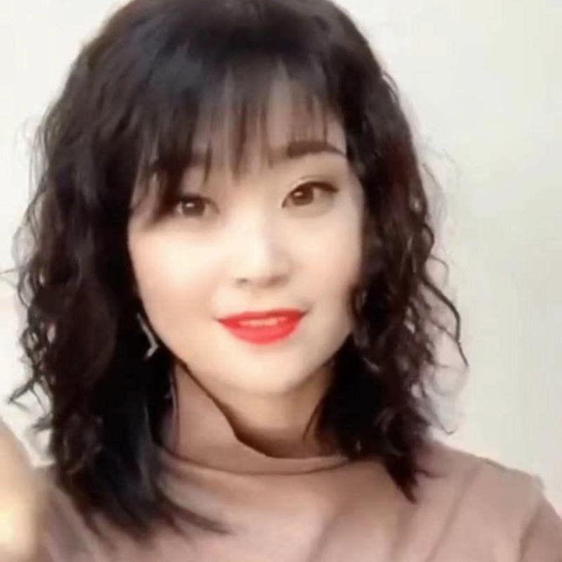 假发片卷发大波浪超自然头顶量松遮白发补发片卷发刘海补发片